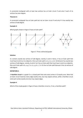 Euler and hamilton paths | PDF