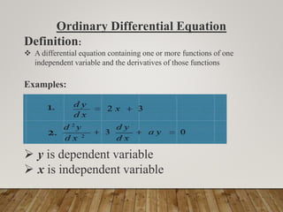 Euler and improved euler method | PPTX