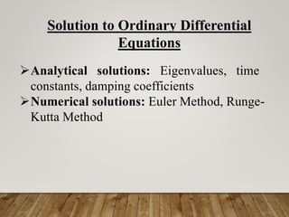 Euler and improved euler method | PPTX