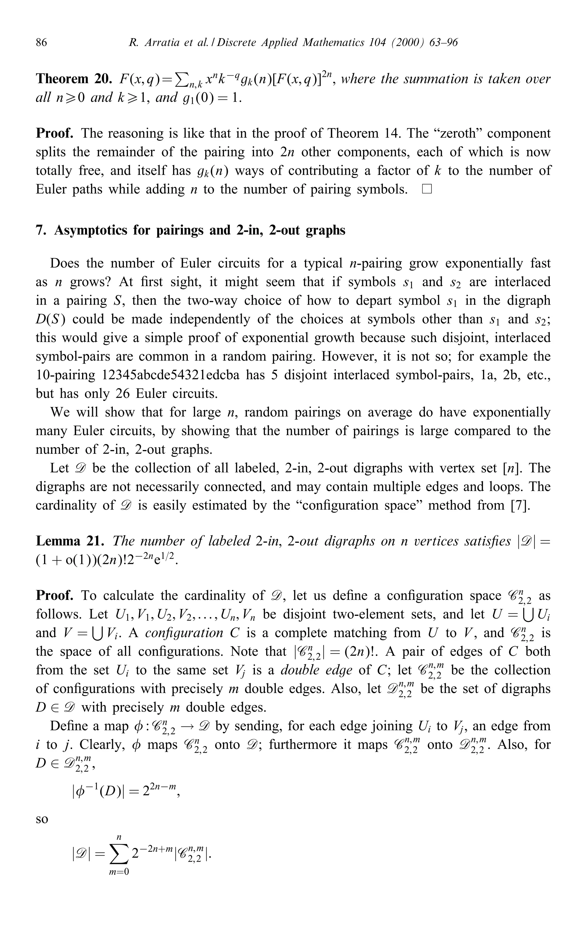 Euler circuits and dna sequencing by hybridization | PDF
