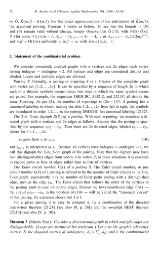 Euler circuits and dna sequencing by hybridization | PDF