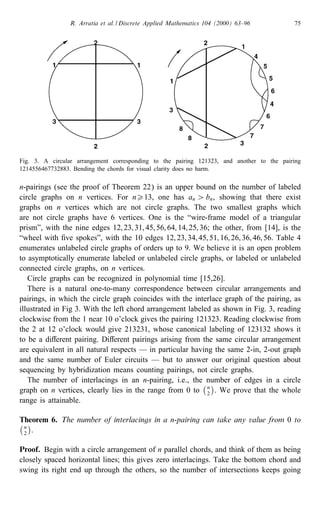 Euler circuits and dna sequencing by hybridization | PDF