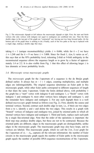Euler circuits and dna sequencing by hybridization | PDF