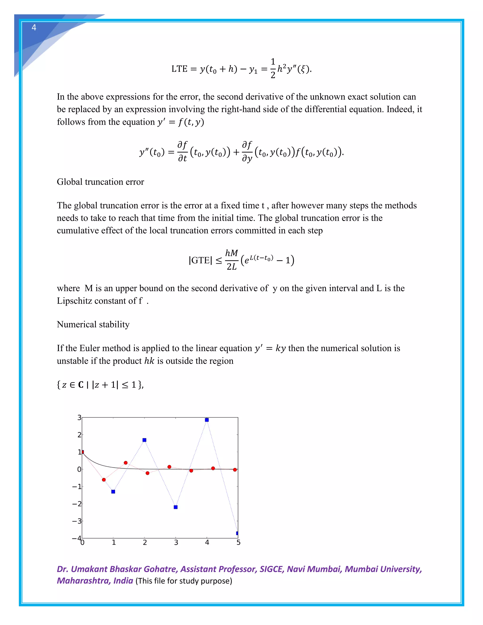 Euler Method Details | PDF | Web Development | Internet