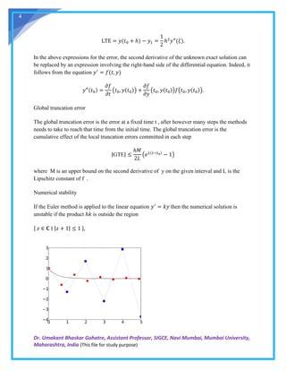 Euler Method Details | PDF | Web Development | Internet