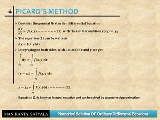 Euler's and picard's | PDF