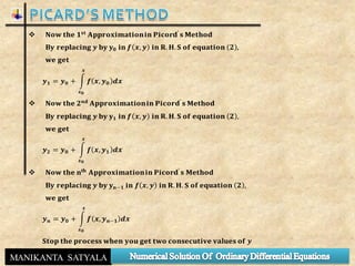 Euler's and picard's | PDF