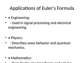 Eulers_Formula_Presentation.pptx tutorial | PPTX