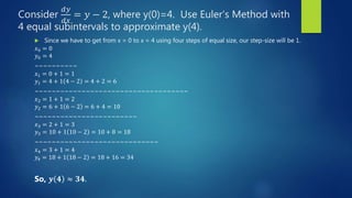 Euler's Method | PPTX
