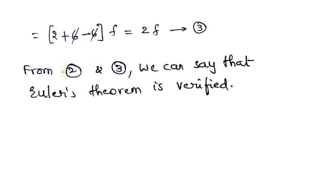 Eulers theorem presentation and explanation | PPTX