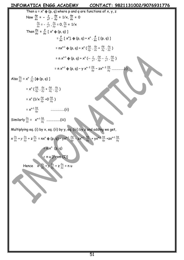 Euler theorems | PDF