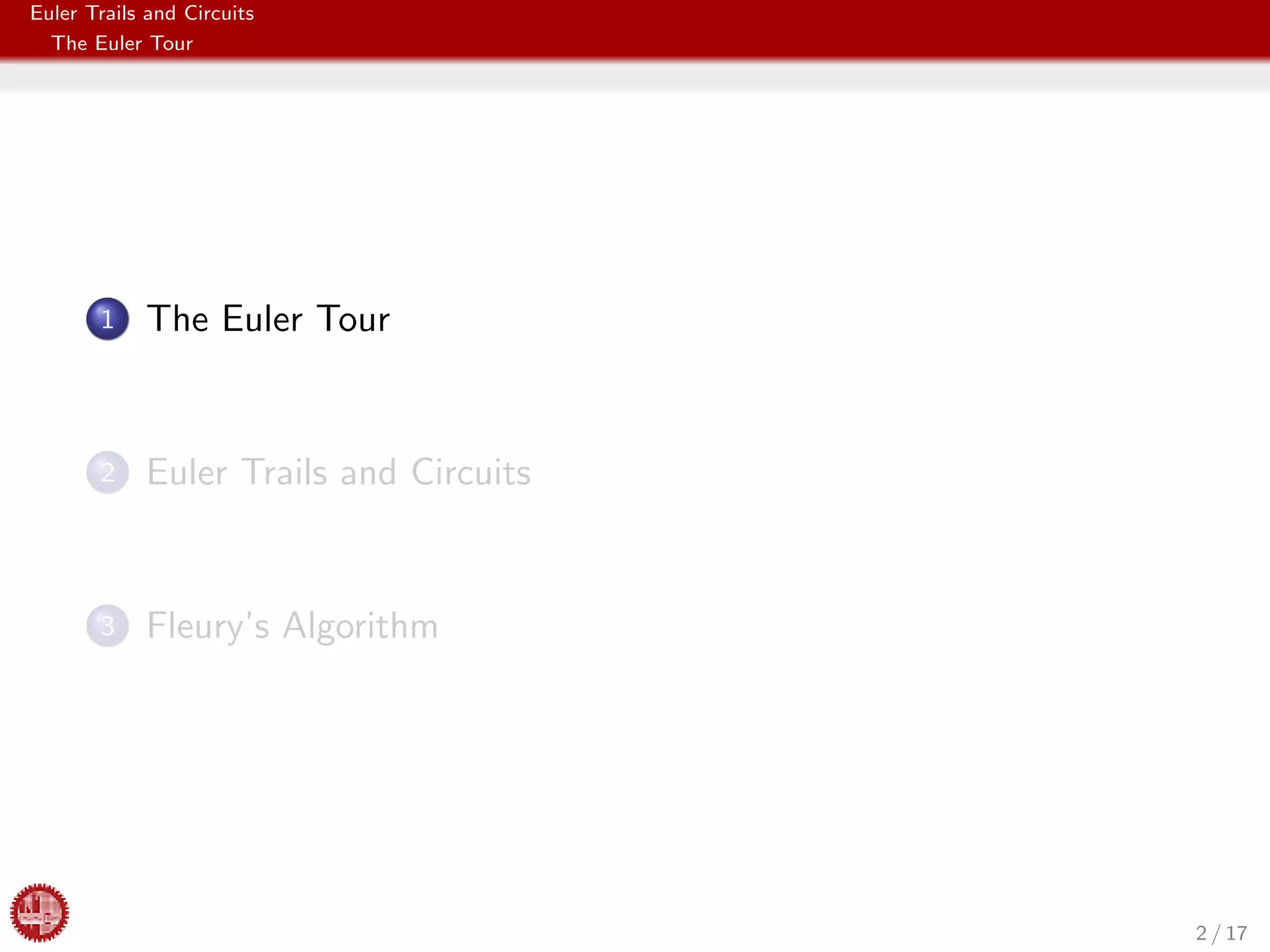 Euler trails and circuit | PDF