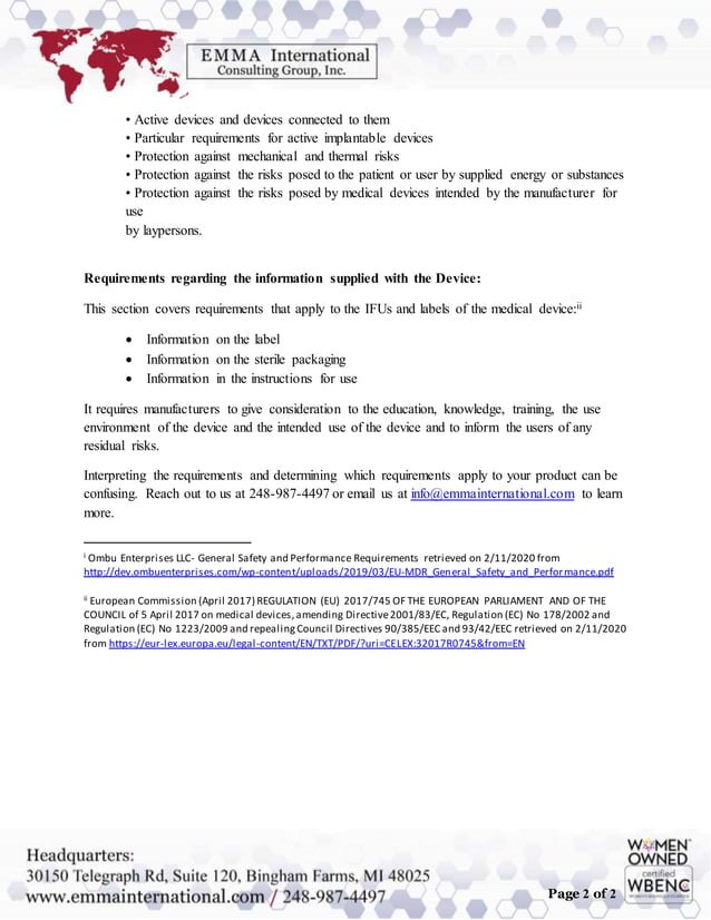 EU MDR Annex I Simplified | DOCX EU MDR Annex I Simplified | DOCX