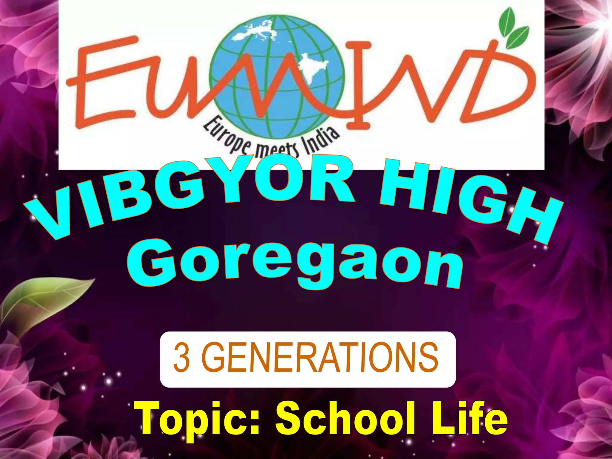 VHS_School life_Introduction | PPT