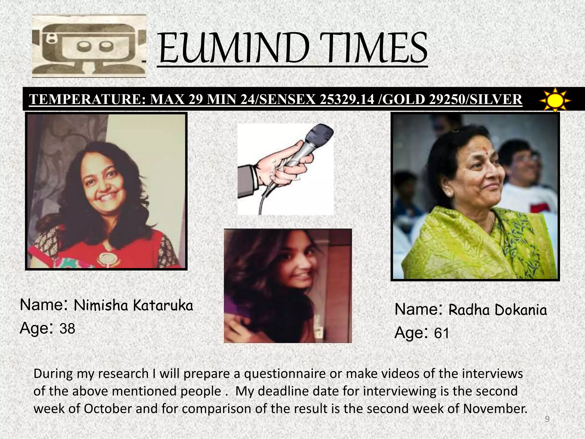 VHS_Mass Media_Introduction & Action plan | PPT