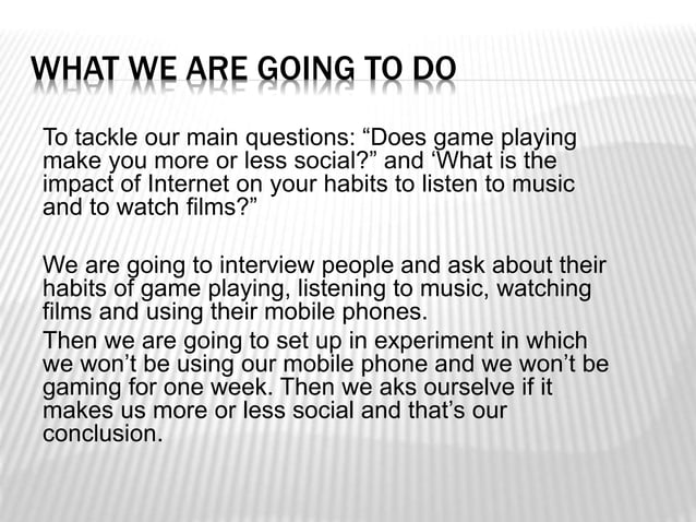 Eumind project – action plan | PPTX