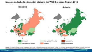 Verification of measles and rubella elimination in the WHO European ...