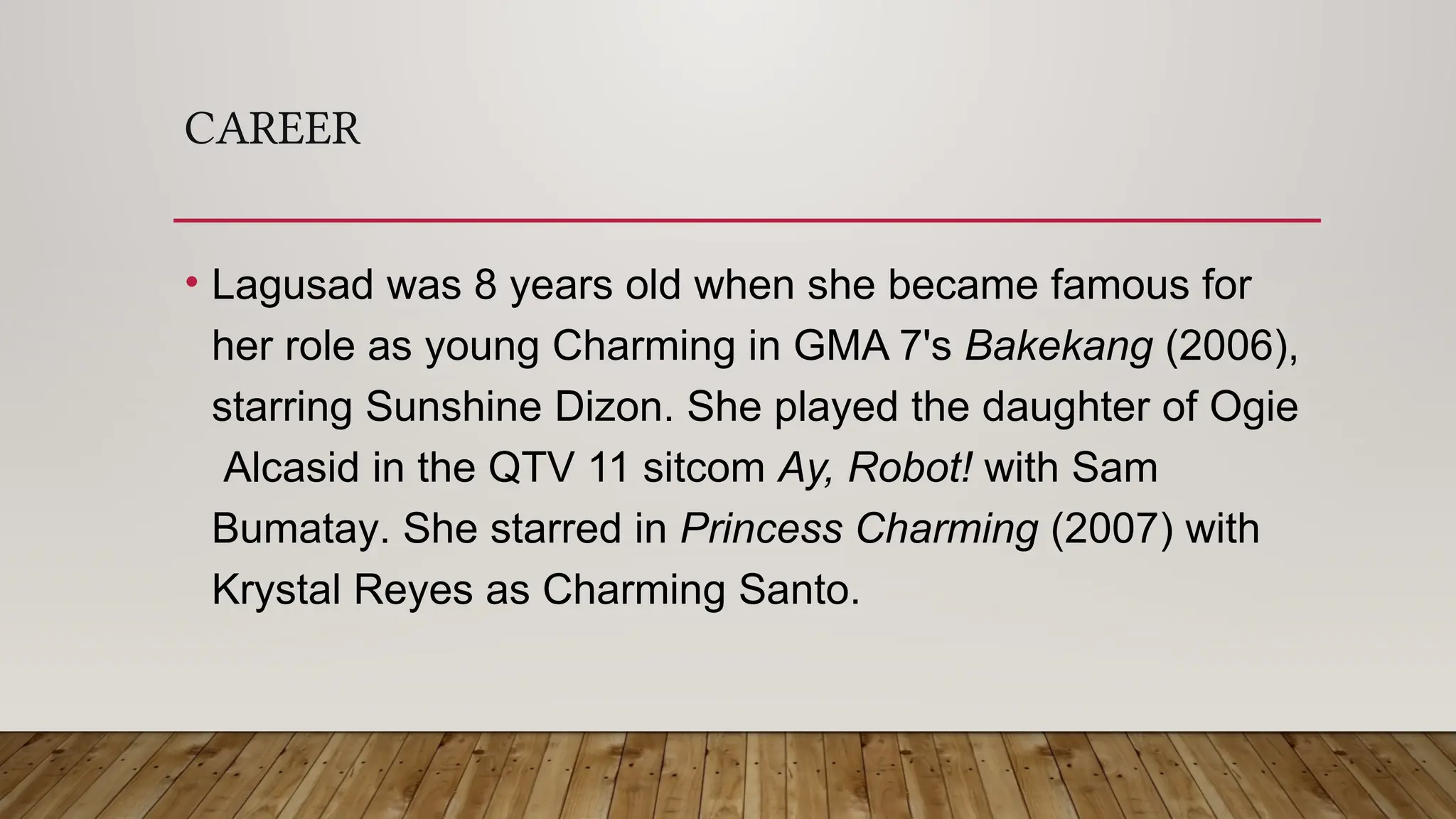 Eunice Lagusad Early life, Biography, Career.pptx