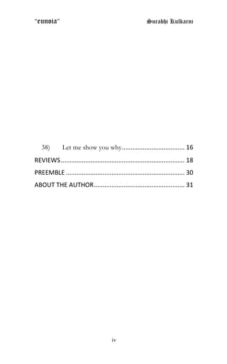 PREVIEW : Eunoia - The Alluring Thoughtfulness by Surabhi Kulkarni | PDF