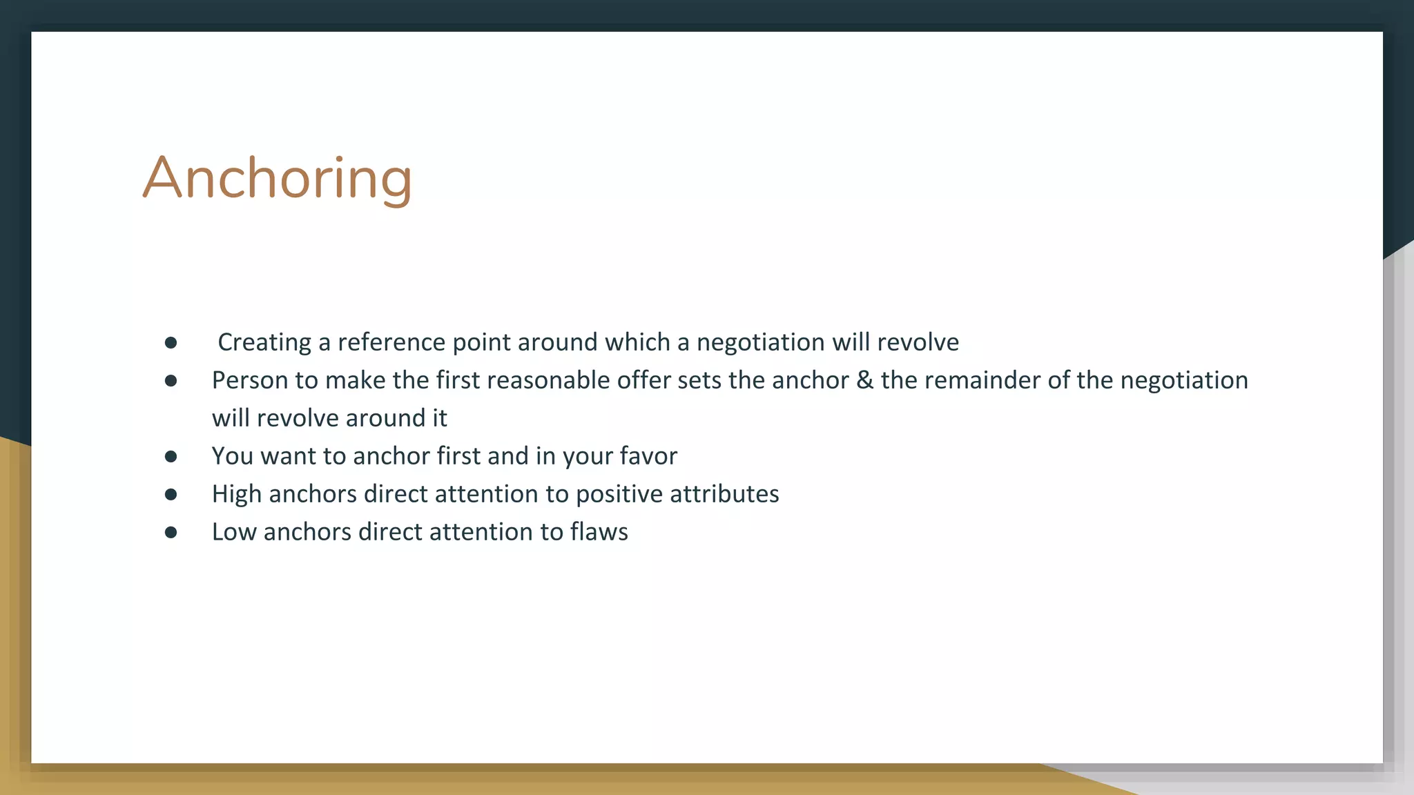 Lynda: Negotiation Foundations | PPTX