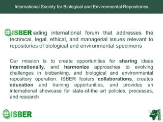 Harmonizing International Biobanking | PPTX