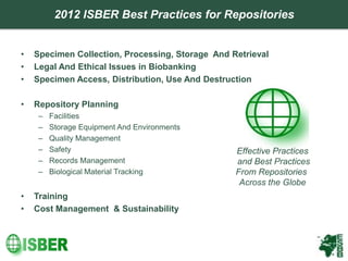 Harmonizing International Biobanking | PPTX