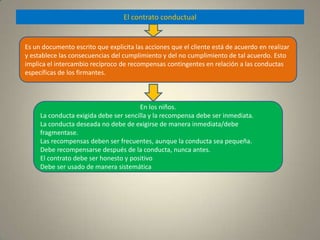 EL CONDUCTISMO | PPTX