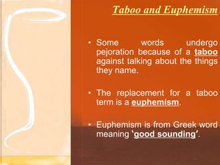 Euphemism | PPTX