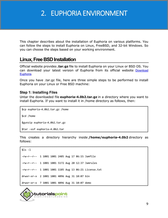 Euphoria tutorials | PDF