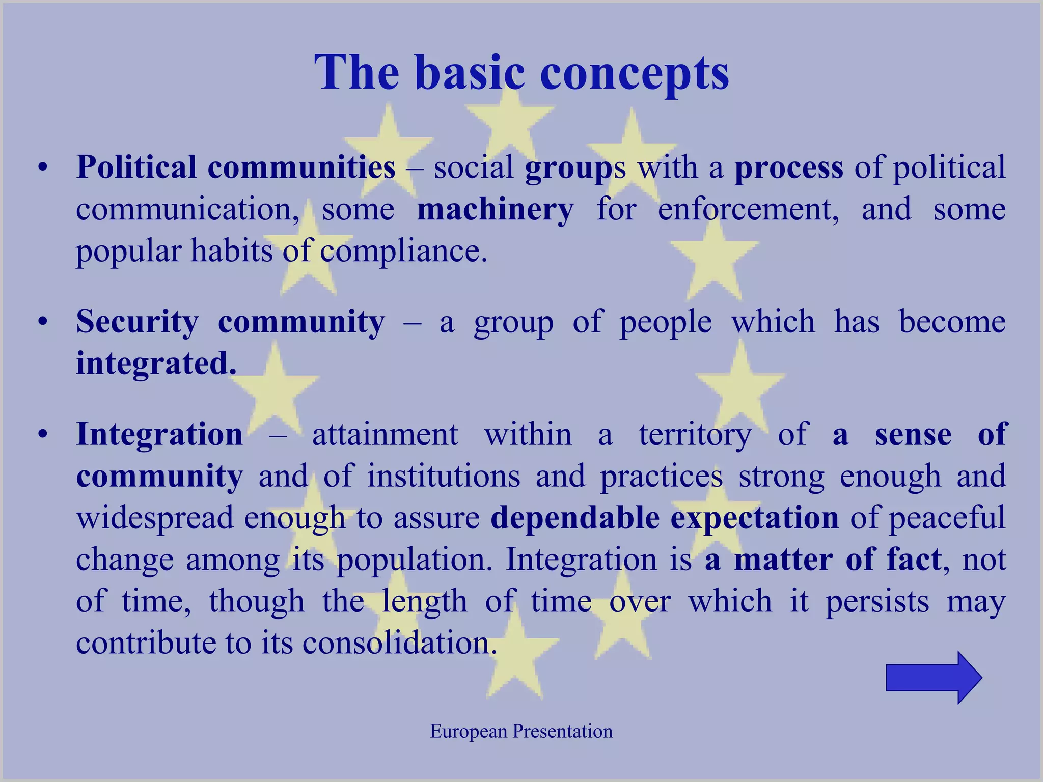 History and Theory of European Integration | PPTX