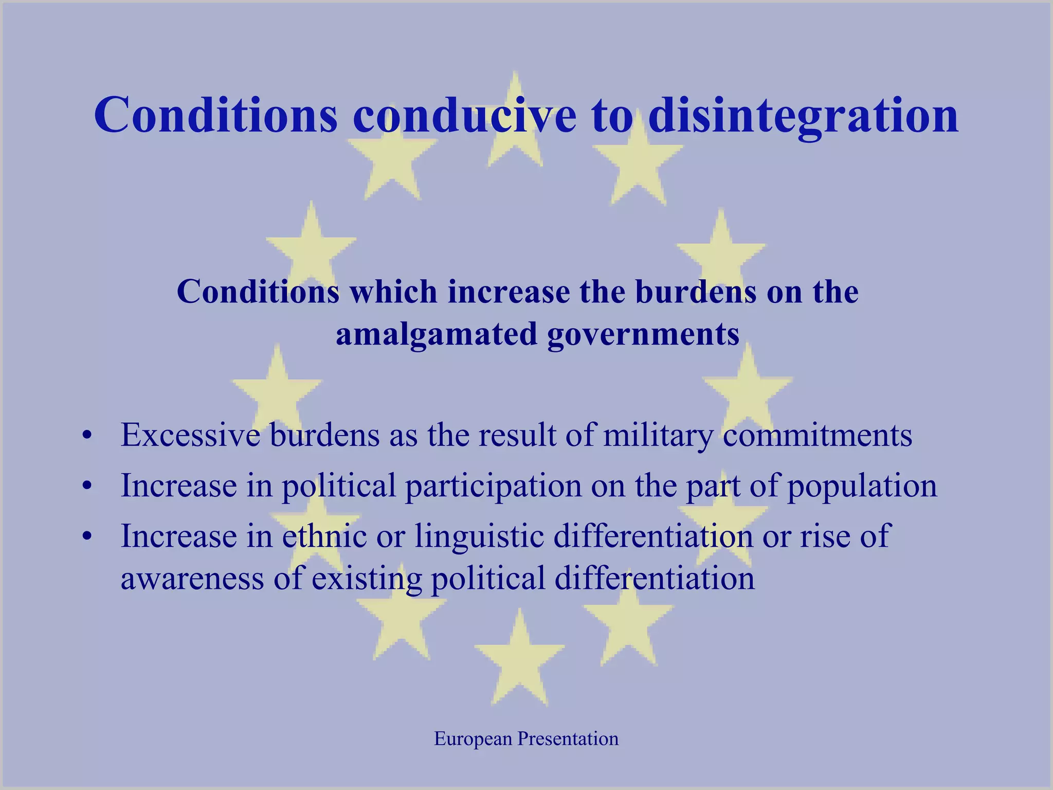 History and Theory of European Integration | PPTX