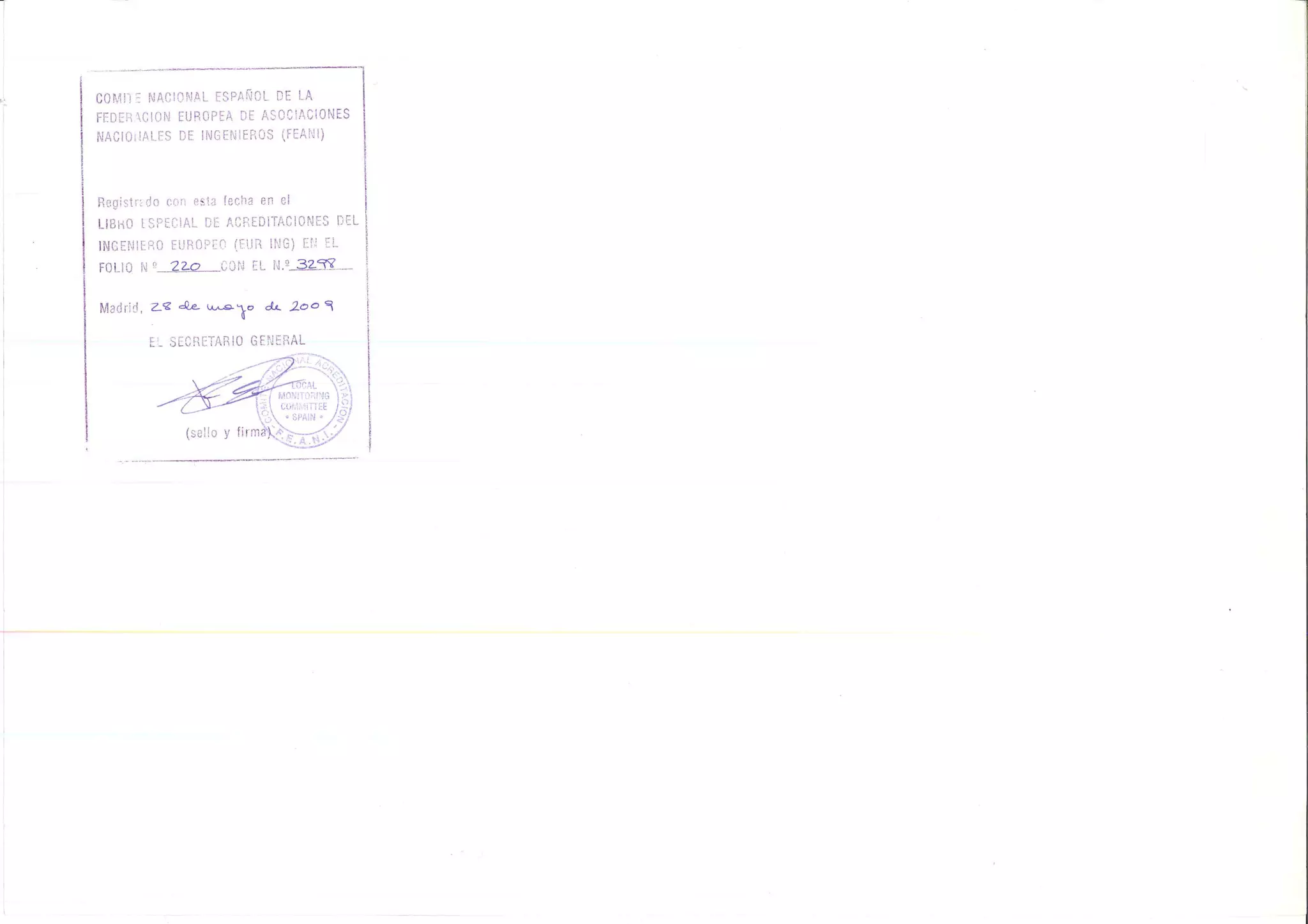 European Engineer.Eur-Ing | PPT