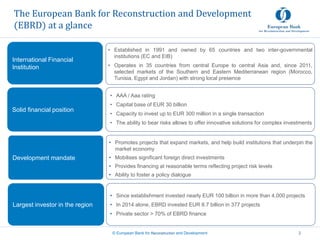 EUR1-EUR2 EBRD.pptx | Business Banking & Finance | Business