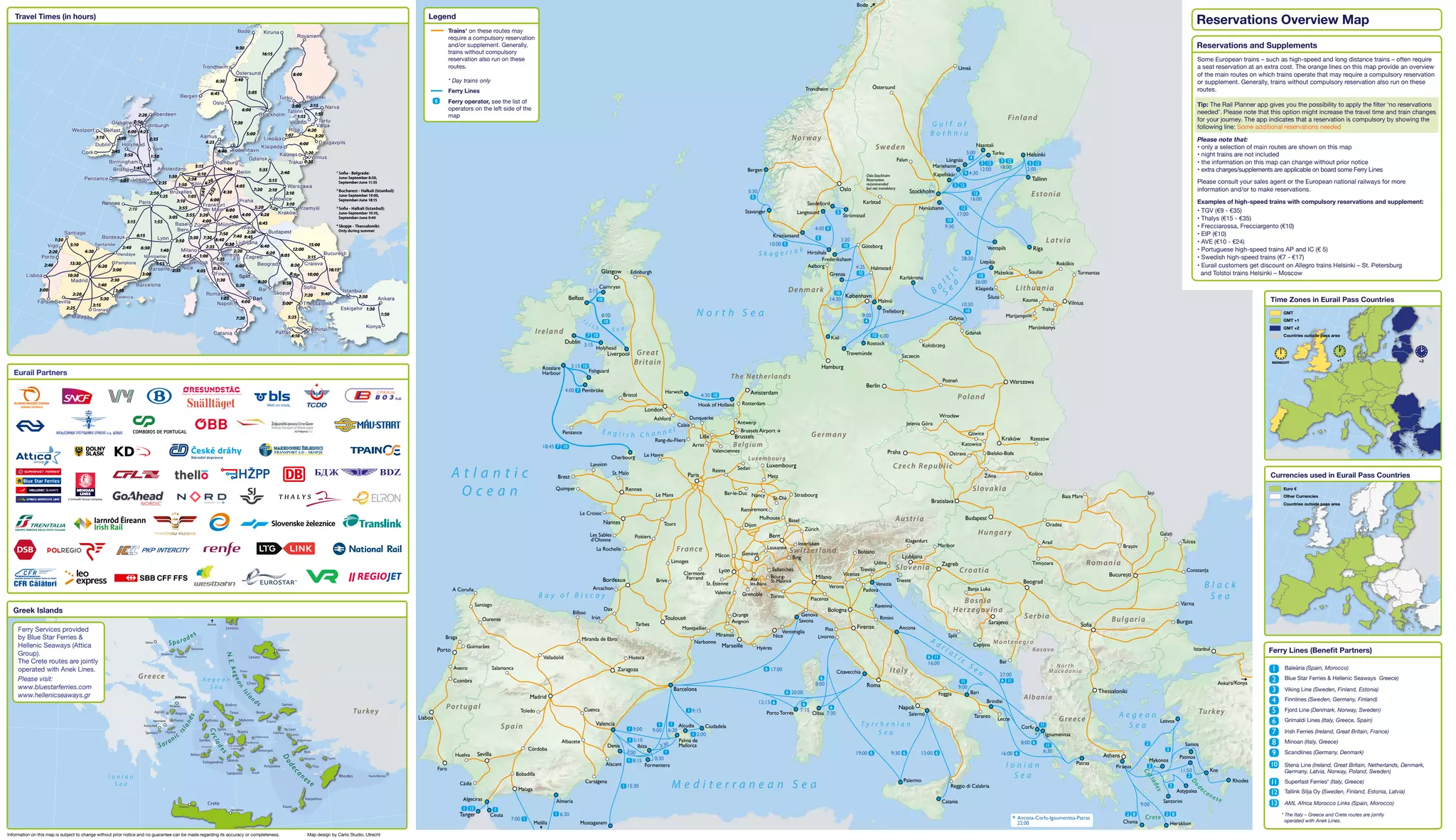 Eurail map-2021 | PDF