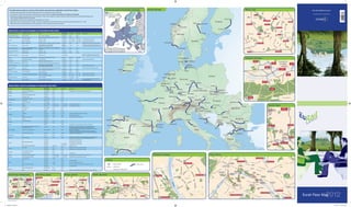 Eurail railway map 2012 | PDF