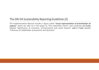 Materiality matrix use and misuse: a new impression management ...