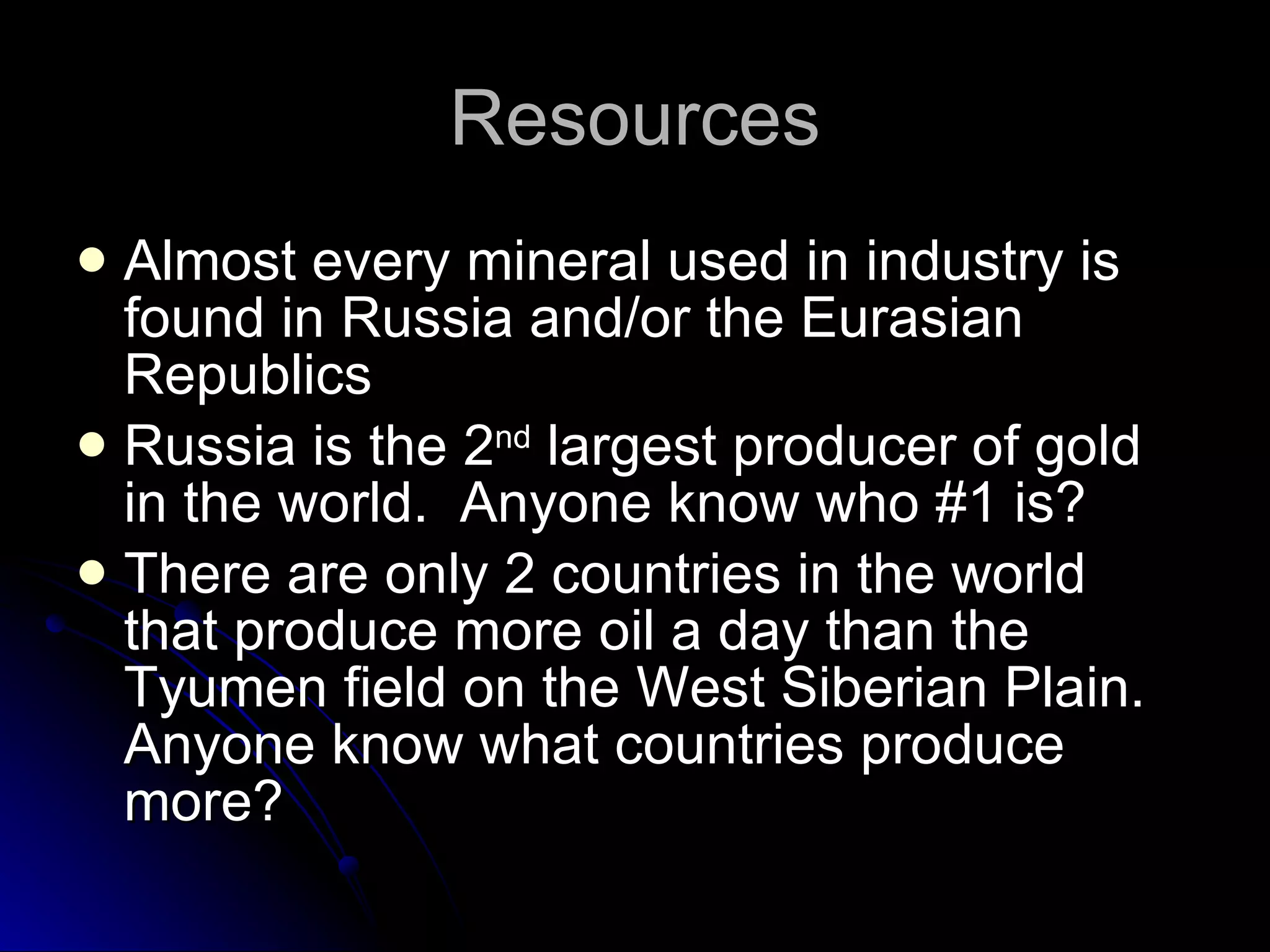 Eurasia Physical Features | PPT