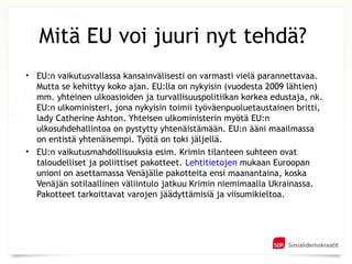 EU rauhanprojekti | PPT
