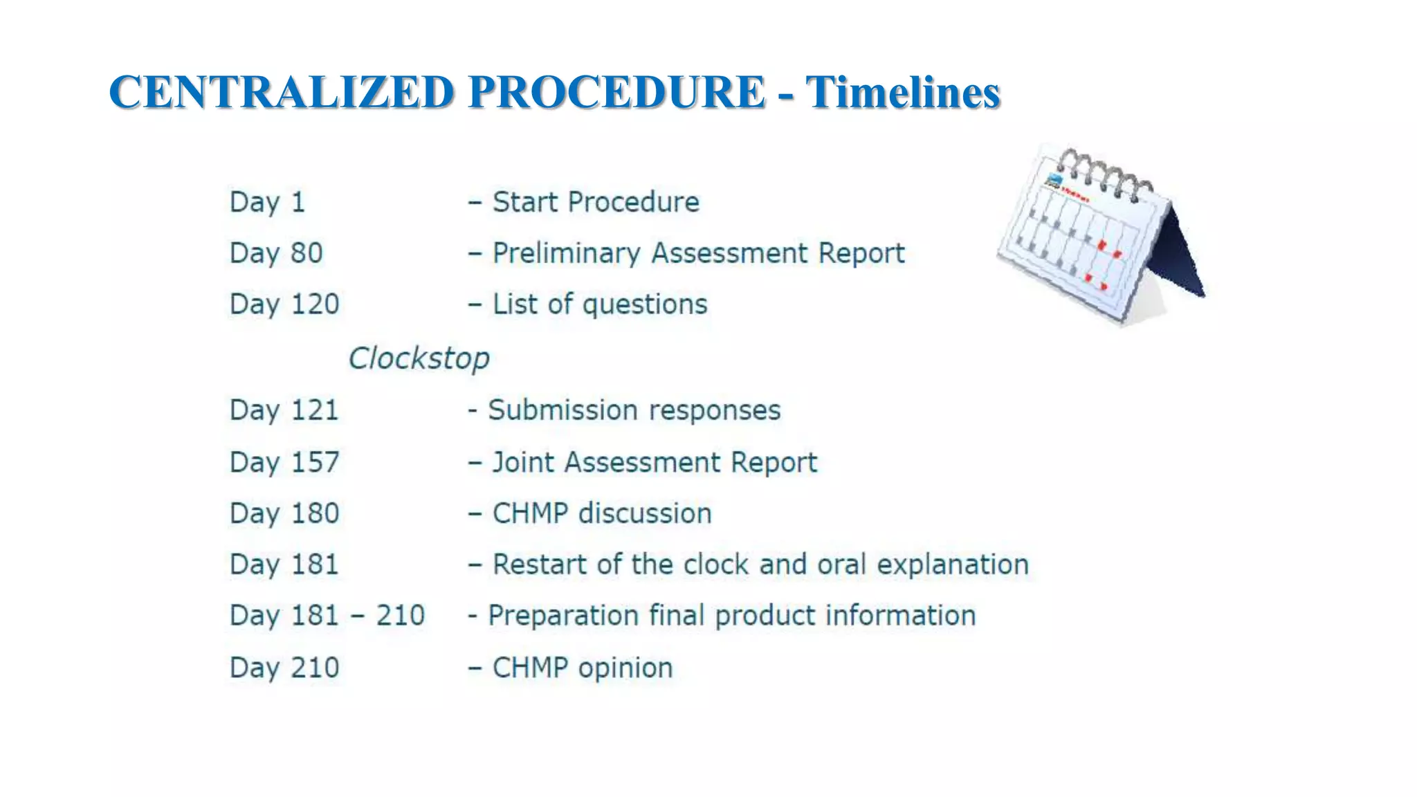 EU REGULATORY SUBMISSIONS | PPTX