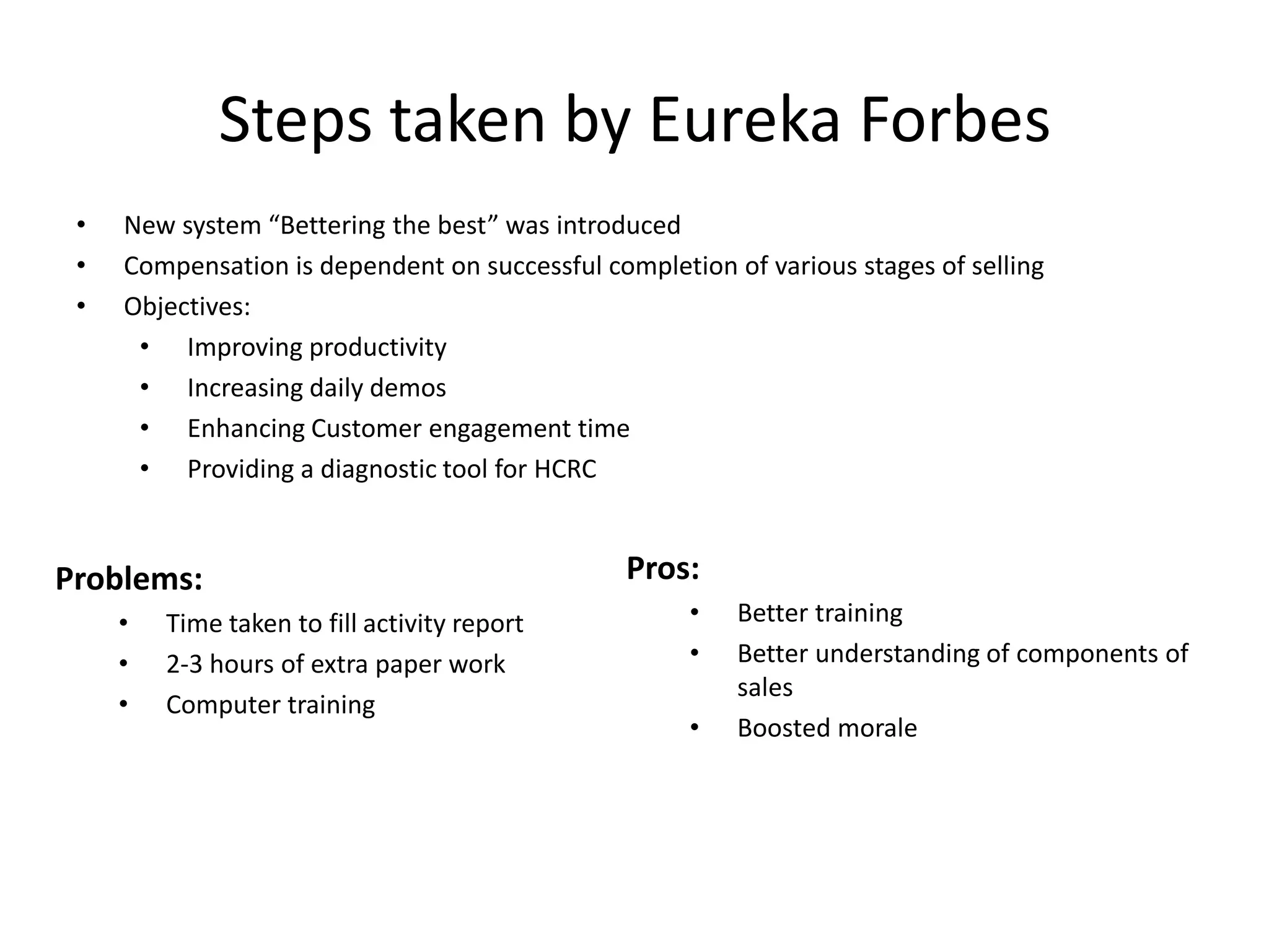 Eureka forbes | PPT