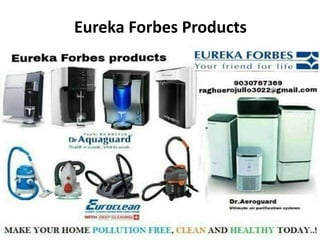 Eureka Forbes Ltd Case Study | PPTX