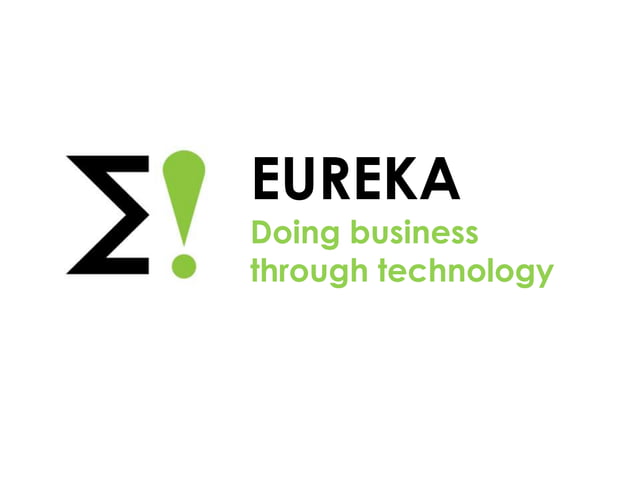 Eureka general presentation | PPT