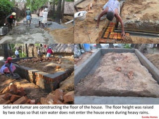 AID India construts Eureka Homes at Koovathur Colony | PPT