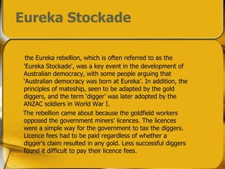 Eureka stockade | POT