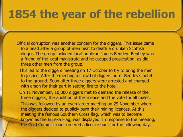 Eureka stockade | POT