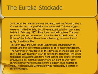 Eureka stockade | POT
