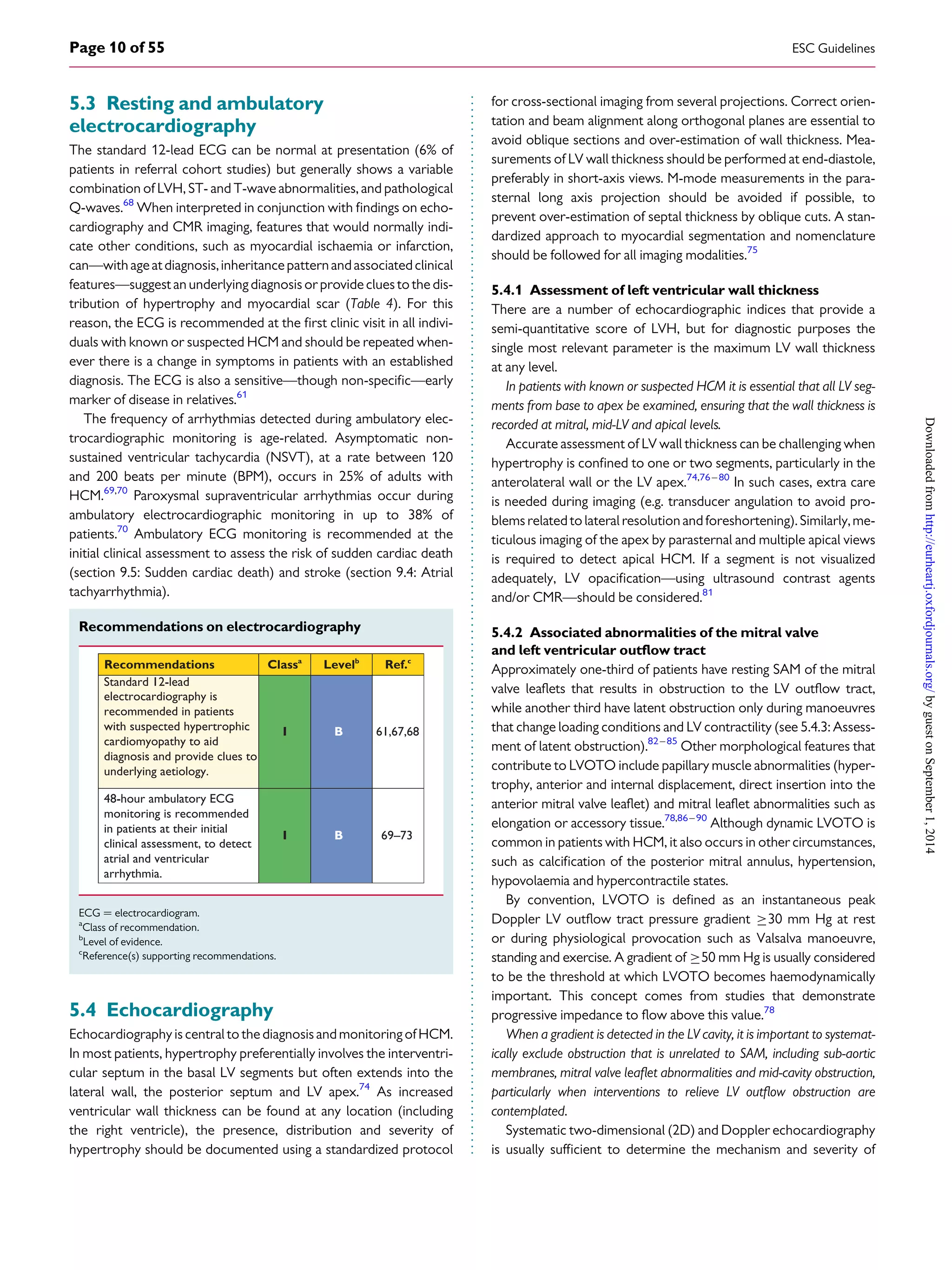 Eur heart j 2014 esc guidelines on diagnosis and management of ...