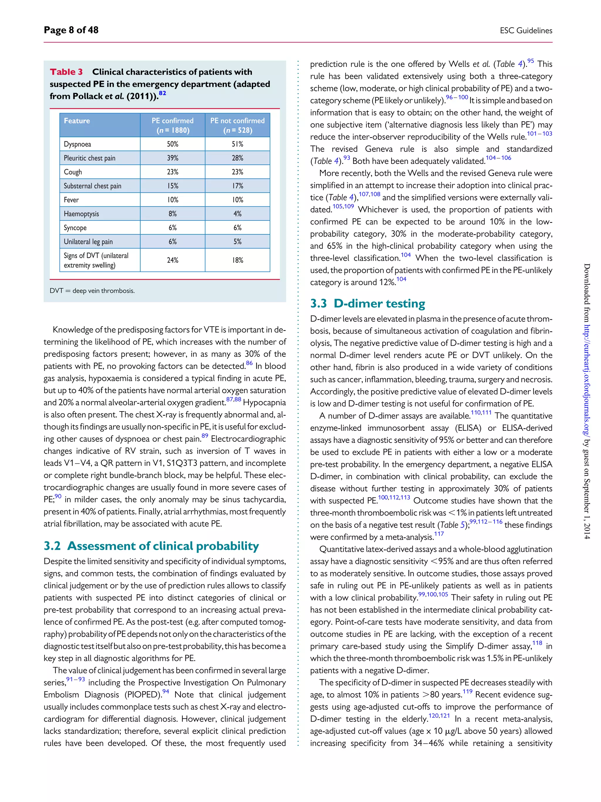 Eur heart j 2014 esc guidelines on the diagnosis and management of ...