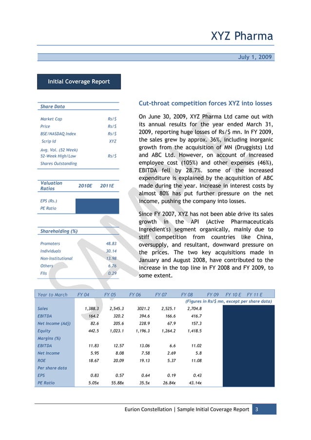 Eurion - Sample ICR | PDF