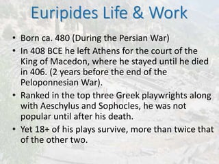 Euripides medea | PPTX